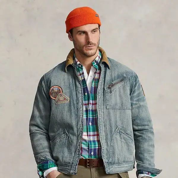 Ralph Lauren Denim Full-Zip Jacket In Jaanai Wash - 50% Off